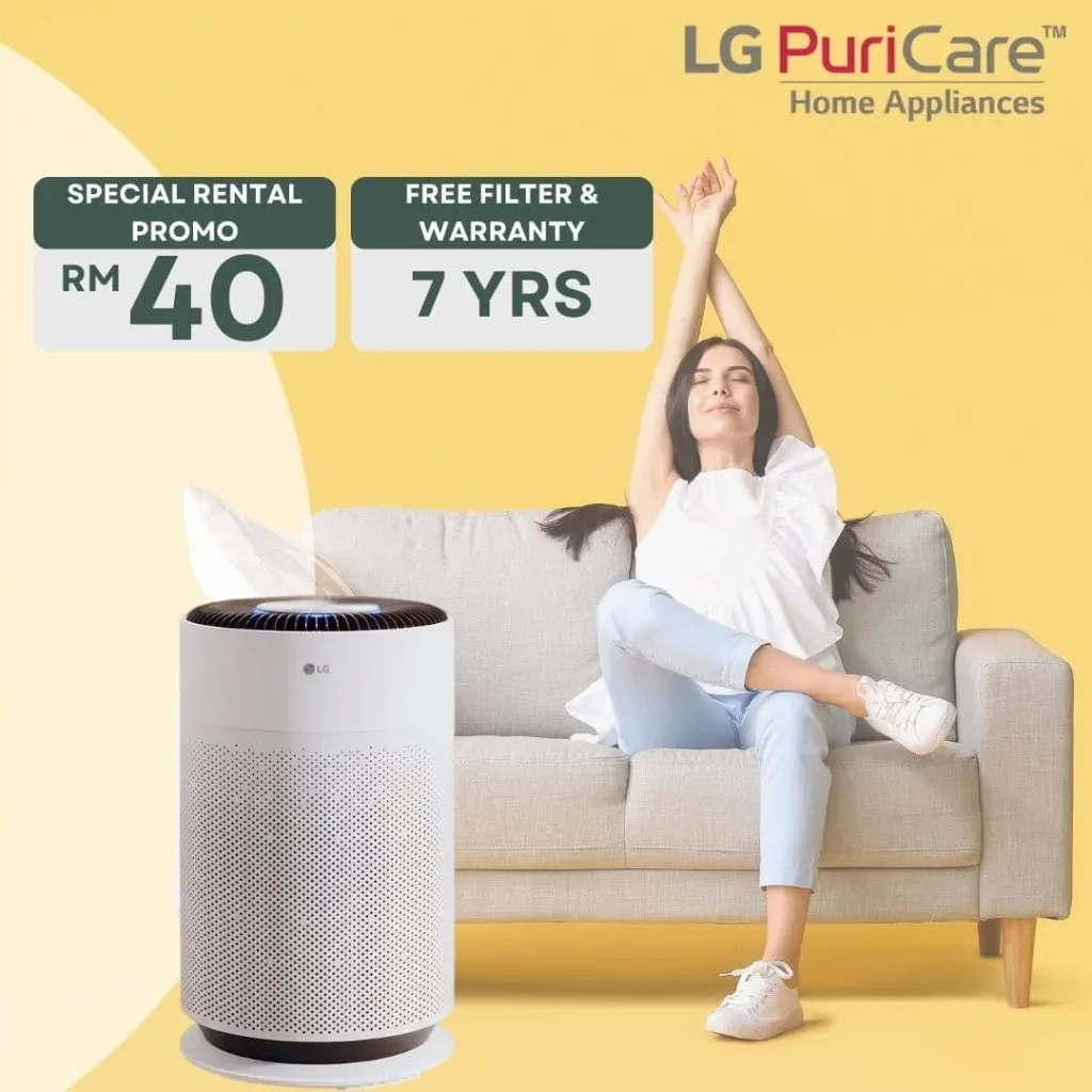 LG Rent Up Promotion 2024 | LG PuriCare Shop Malaysia