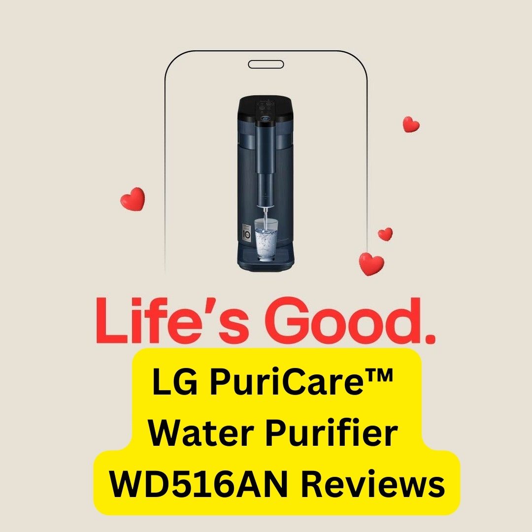 LG PuriCare Water Purifier WD516AN Review | LG Rent Up Best Price (2024)