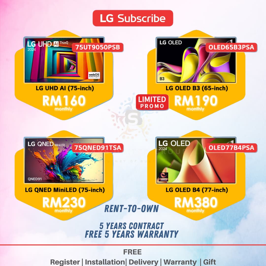 LG Rent Up Promotion April 2026 | LG PuriCare Shop Malaysia
