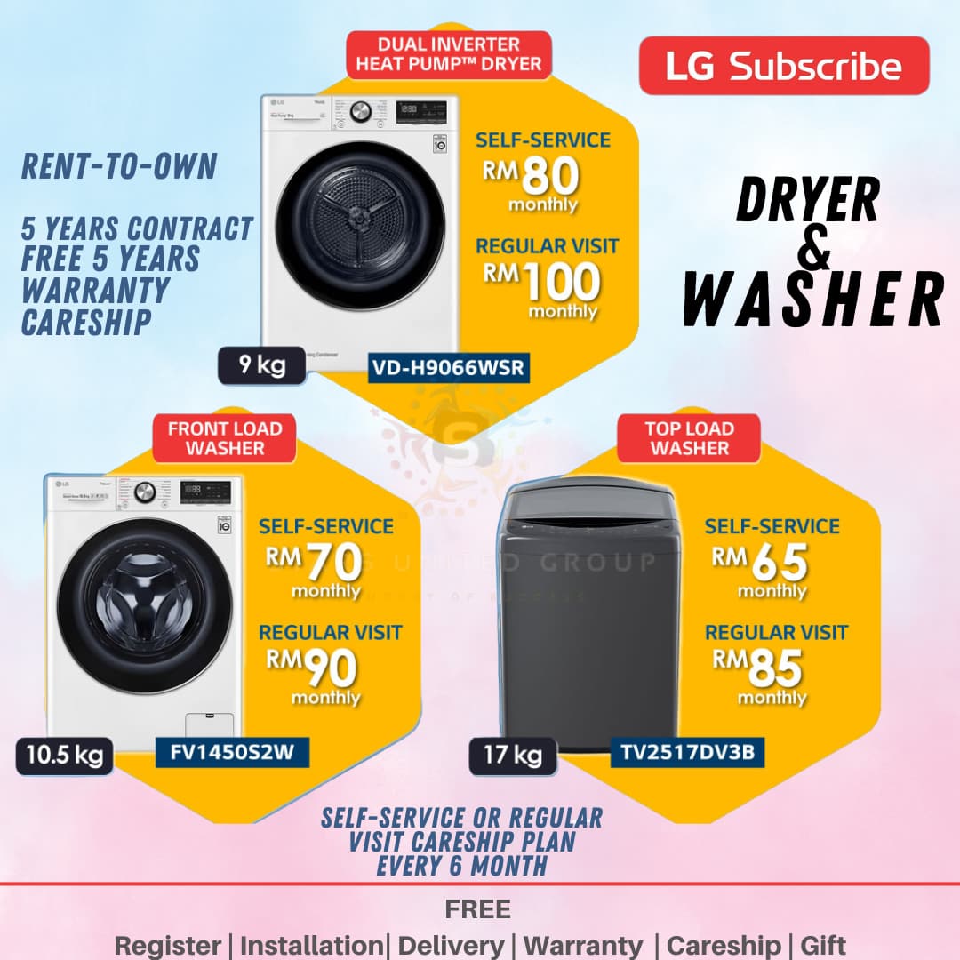 LG Rent Up Promotion April 2026 | LG PuriCare Shop Malaysia